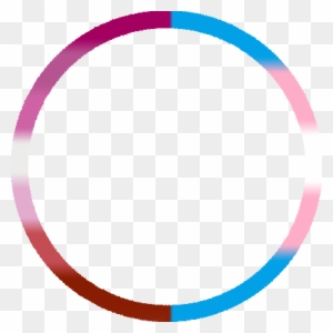 Lesbian Pride Flag Trans Pride Flag - Rainbow Circle On Transparent ...