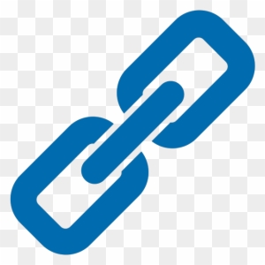 Blue Icon Data Public Clip Art Black And White Library - Link Icon Png ...