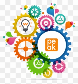 Engineering Clipart Mech - Colorful Vector Background Design - Free ...