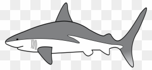 Big Image - Simple Shark Clipart - Free Transparent PNG Clipart Images ...