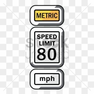 Speed Limit Sign Clip Art