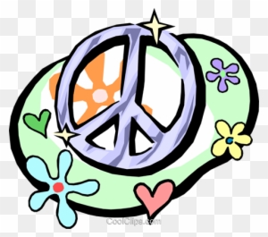 Peace Sign Clipart Flower Power - Flower Power Clip Art - Free ...