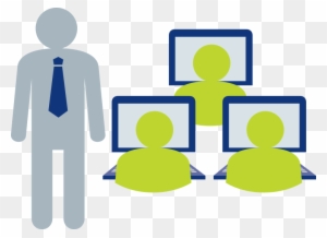 Software Training Icon Representing Teacher Walking - Student - Free ...