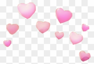 Red Hearts Love Filter Snapchat Crown - Blue Heart Crown Png - Free ...