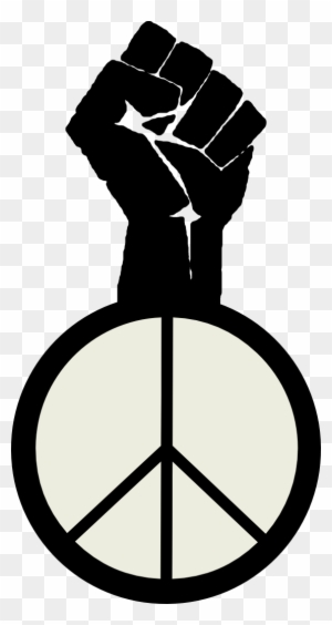Art Svg File Occupy Wall Street Fight The Power Peace - Peace Fist ...