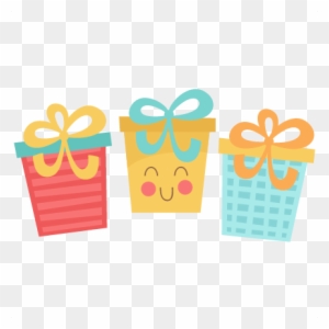 Cute Birthday Presents Svg Cutting Files Birthday Svg - Cute Present ...