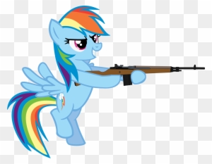 My Little Pony Clipart Gun Png - Pony With A Gun - Free Transparent PNG ...