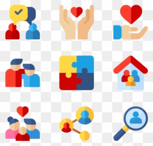 Human Relations - Gambar Icon Frame Vector 3d Png - Free Transparent ...