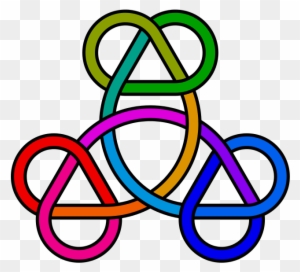 Green Trefoil With White Border - Girl Scout Trefoil - Free Transparent ...