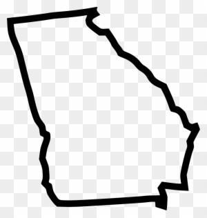 Georgia Outline Clip Art - State Of Georgia Outline - Free Transparent ...