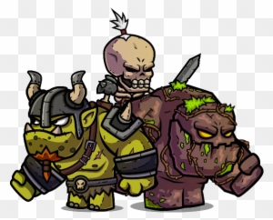 Enemy Monster Pack 2d Game Character Sprite - Cartoon 2d Monster Png ...