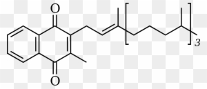 Vitamin K Phytonadione Coenzyme Q10 Structure - Phylloquinone Structure ...