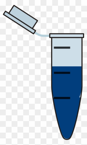 Eppendorf Tube With Serum Clip Art - Eppendorf Tube With Liquid - Free ...