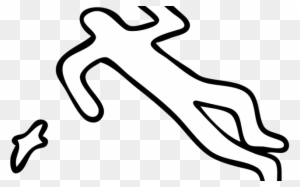 Dead Body Clipart - Dead Body Outline Png - Free Transparent PNG ...