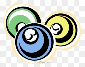 Billiard Balls Royalty Free Vector Clip Art Illustration - Nine-ball ...