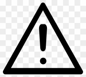 Transparent Background Warning Logo - Free Transparent PNG Clipart ...