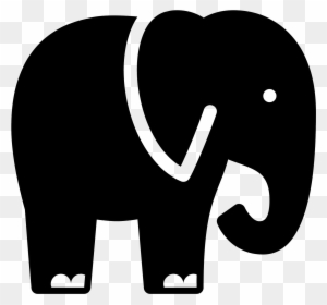 Picture Freeuse Filled Icon Free Download Png And Vector - Elephant ...