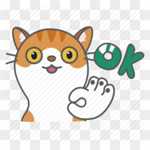 Ok Clipart Ok Emoji - Okay Cat - Free Transparent PNG Clipart Images ...