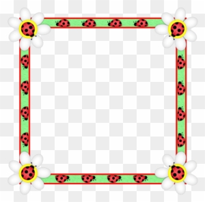 Ladybug Wallpaper Border Love Bug Ladybugs - Papel De Parede De ...