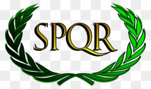 Roman Logo - Spqr - Ancient Rome Spqr Icon - Free Transparent PNG ...