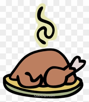 Roast Turkey Royalty Free Vector Clip Art Illustration - Inspirational ...