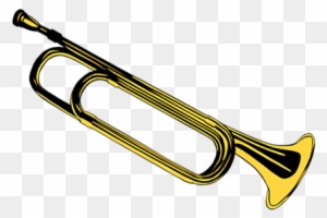 Trumpet Clip Art Trumpet Green Clip Art At Clker Com - Trumpet Vector ...