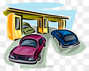 Toll Booths Royalty Free Vector Clip Art Illustration - City Car - Free ...
