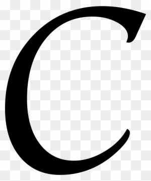 Letter C, Transparent PNG Clipart Images Free Download - ClipartMax