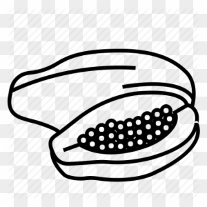 Black, Apple, Food, Fruit, Outline, Drawing, White - Line Drawing Of ...