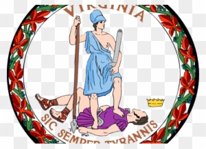 Seal Of The Commonwealth Of Virginia - Original Virginia State Seal ...