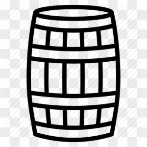 Barrel Clipart Barrel - Barrel Line Art - Free Transparent PNG Clipart ...