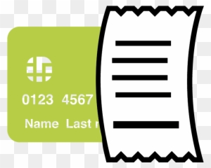 Expenses - Credit Card Receipt Icon - Free Transparent PNG Clipart ...