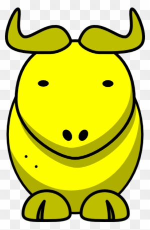 Yellow Cow Clip Art - Draw Cartoon Cow - Free Transparent PNG Clipart ...