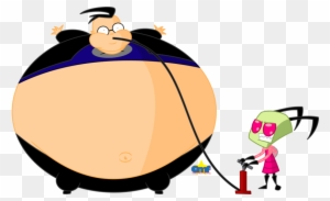 Zim Inflates Dib By Tiny Toons Fan - Tiny Toon Fan Inflation - Free ...