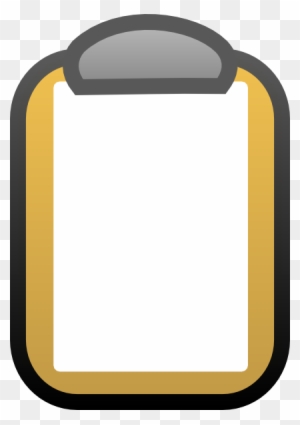 Notepad Paper Clip Art At Clker - Notepad With Paper Clip - Free ...