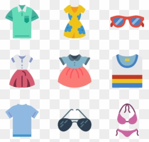 Graphic Free Library Clothes Icon Packs Svg Psd Png - Summer Clothes ...