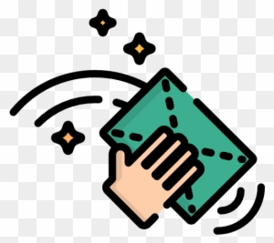 Wipe Surfaces - Icon - Free Transparent PNG Clipart Images Download