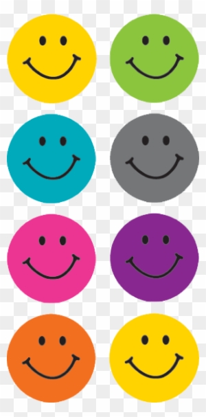 Bright Happy Faces Mini Stickers - Teacher Created Resources Stickers ...