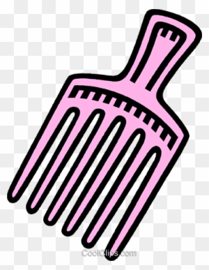 Hair Comb Royalty Free Vector Clip Art Illustration - Comb - Free ...