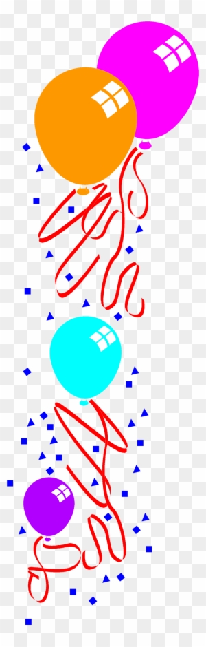 Free Balloon Clipart - Balloon Corner Border - Free Transparent PNG ...