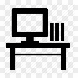 Computer Icons Help Desk Symbol Clip Art - Person At Desk Icon - Free ...
