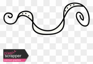 Swirl Doodle Template - Transparent Swirl Doodle Png - Free Transparent ...