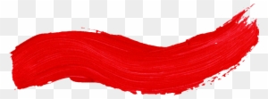 Clip Art Red Paint Strokes - Red Paint Stroke Png - Full Size PNG ...