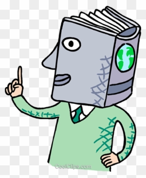 Knowledgeable Person With Encyclopedia Royalty Free - English Series ...