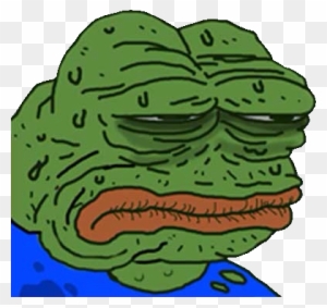6676573 - Pepe The Frog Sick - Free Transparent PNG Clipart Images Download