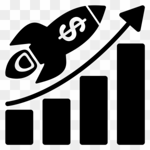 Vector Png Sales Image - Growth Icon Red Png - Free Transparent PNG ...