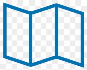 Folded Map Icon - Map - Free Transparent PNG Clipart Images Download