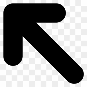 Back N Up - Diagonal Up Left Arrow - Free Transparent PNG Clipart ...