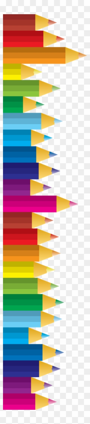 Free Colored Pencil Clipart Outline