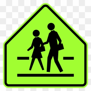 Open - School Zone Sign - Free Transparent PNG Clipart Images Download